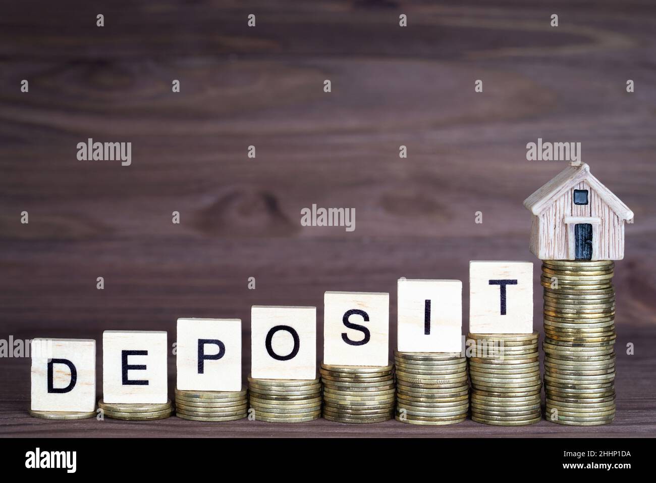 The word money made from coins hi-res stock photography and images - Alamy