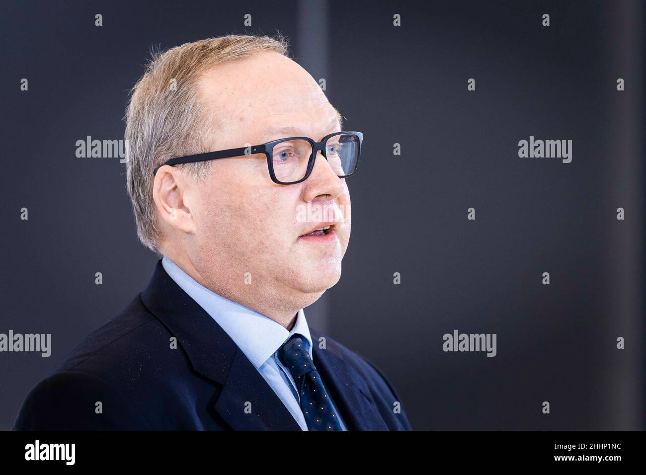 Max Otte, AfD candidate for the office of Federal President, pictured ...