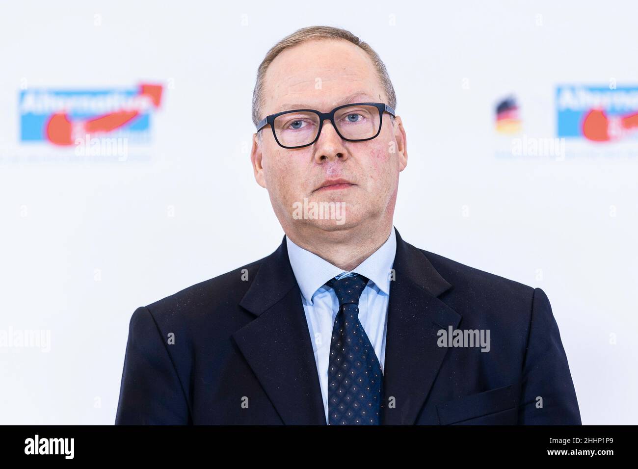 Max Otte, AfD candidate for the office of Federal President, pictured ...