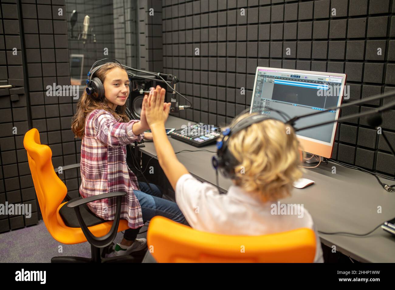 Slapping desk hi-res stock photography and images - Alamy