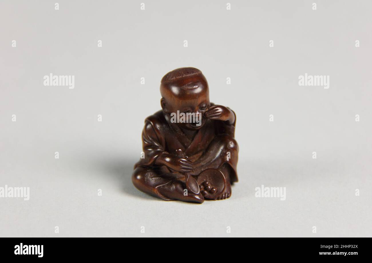 Netsuke 19th century Japan. Netsuke. Japan. 19th century. Wood. Edo ...