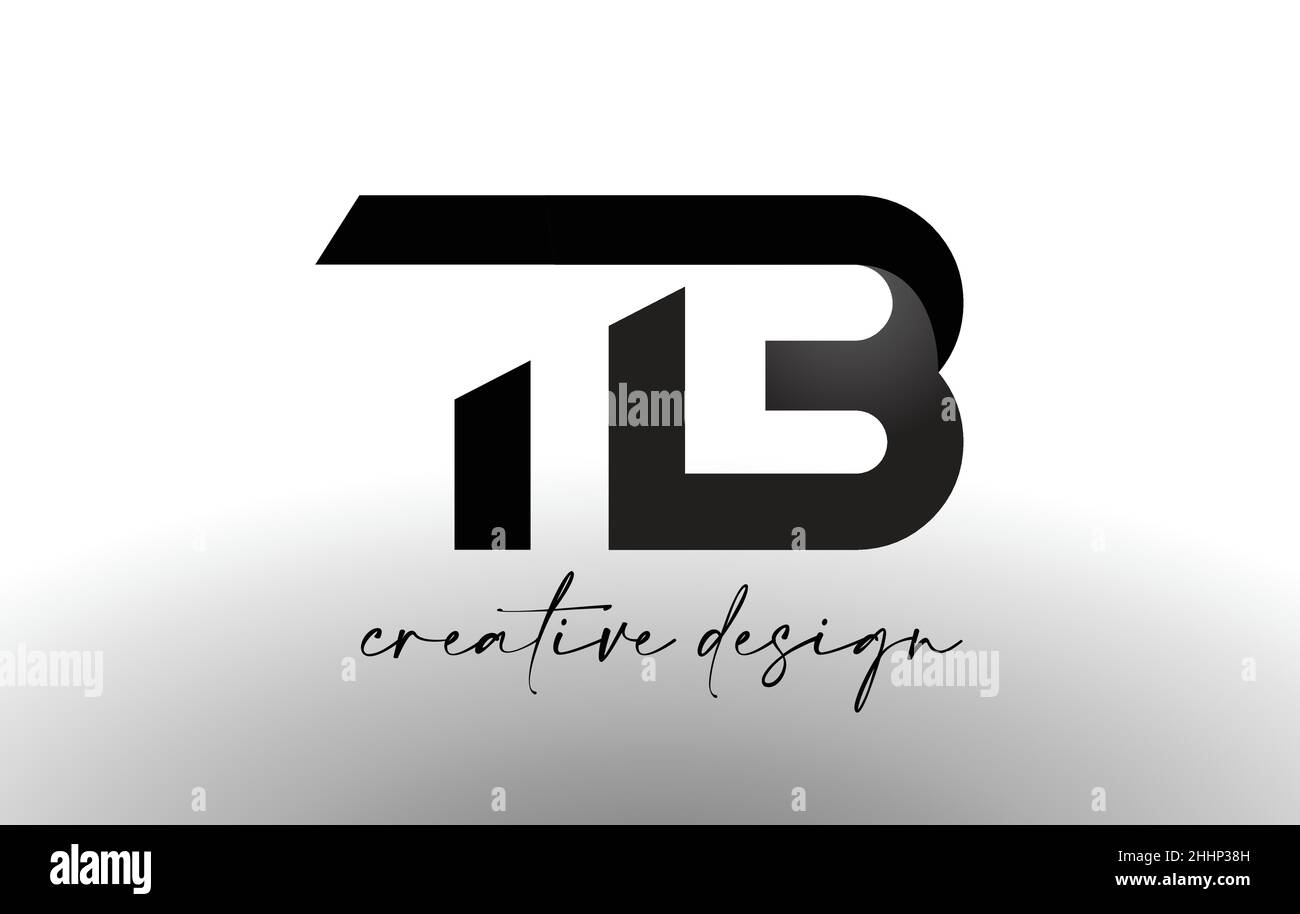 TB Letter Logo Design with Elegant Minimalist Look.TB Icon vector with ...
