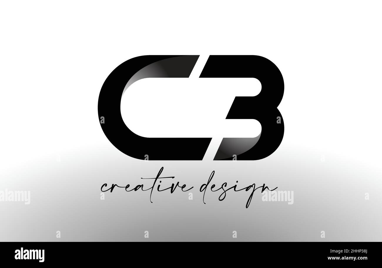 CB Letter Logo Design with Elegant Minimalist Look.CB Icon vector with ...
