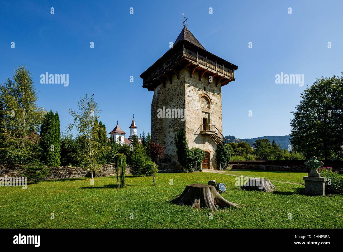 The monastery of Humor in Romania Stock Photo - Alamy