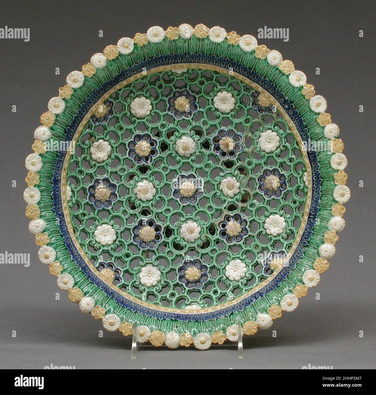 Dish late 16th–early 17th century. Manner of Bernard Palissy French ...