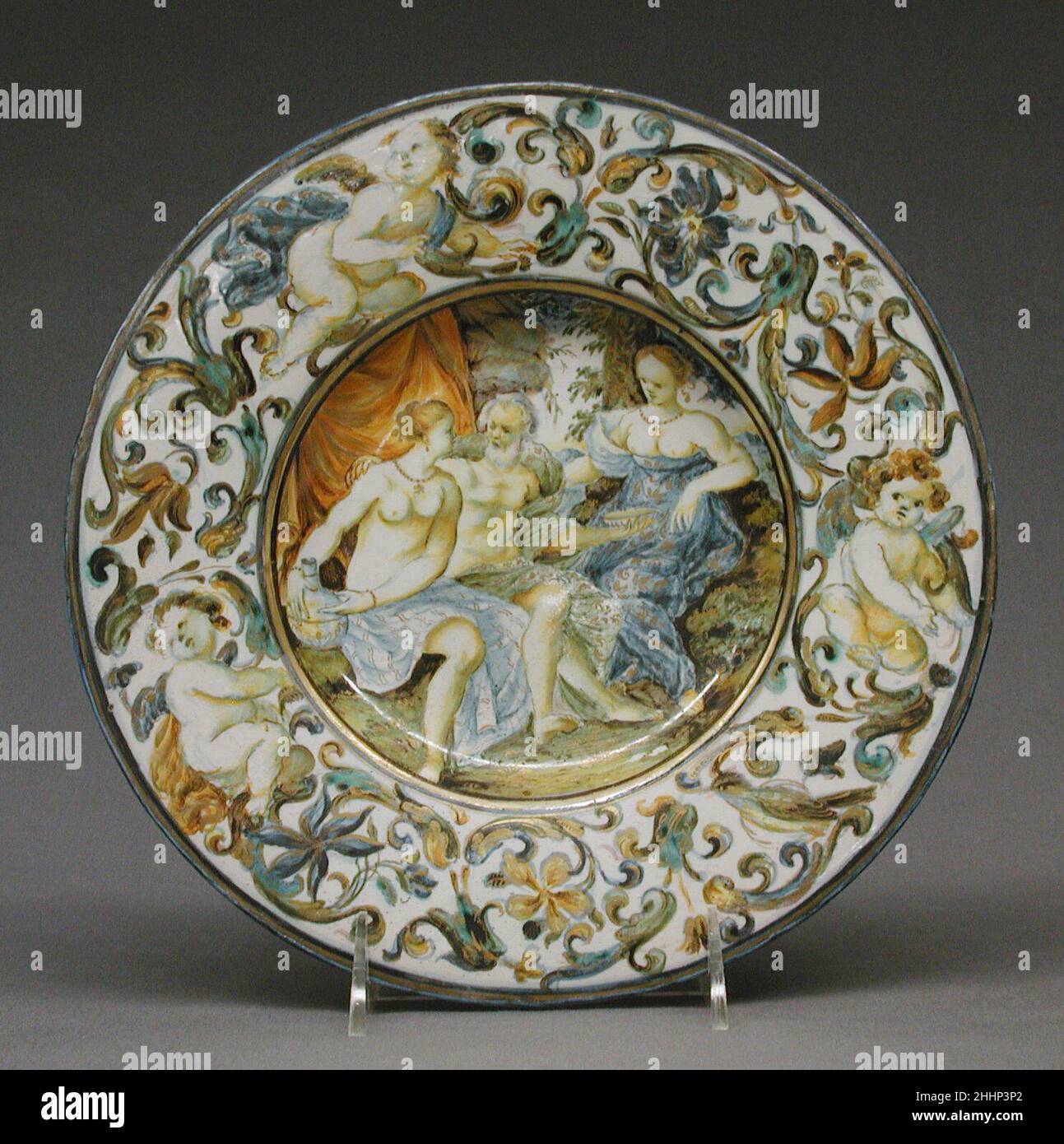 Plate first half 18th century Castelli. Plate. Italian, Castelli. first ...