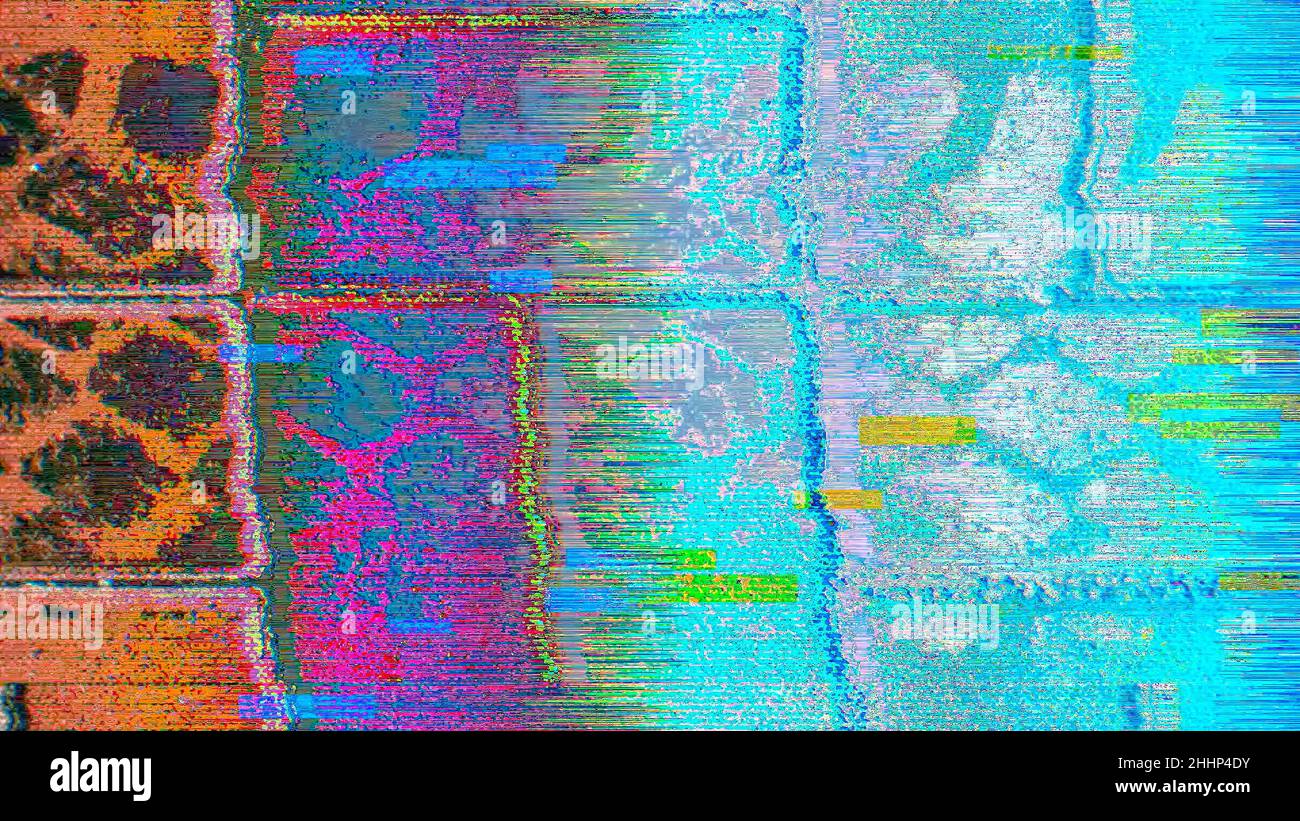 Casual data glitch geometrical hi-res stock photography and images - Alamy