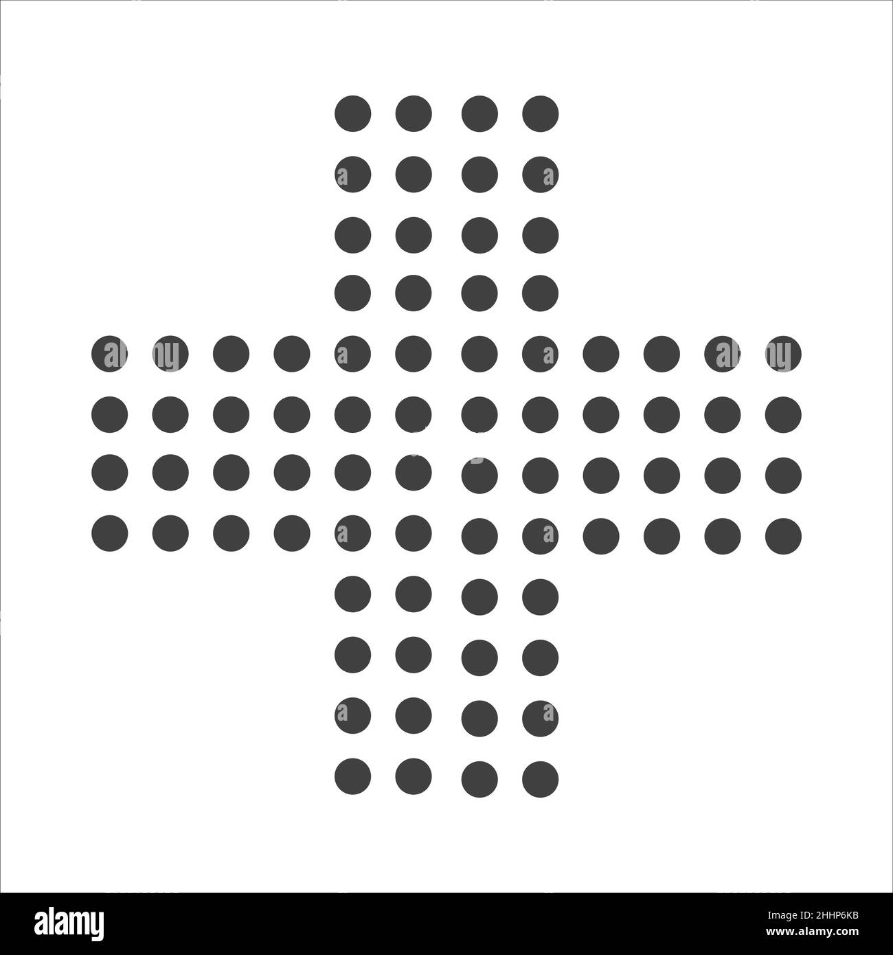 Addition cross pictogram Black and White Stock Photos & Images - Alamy