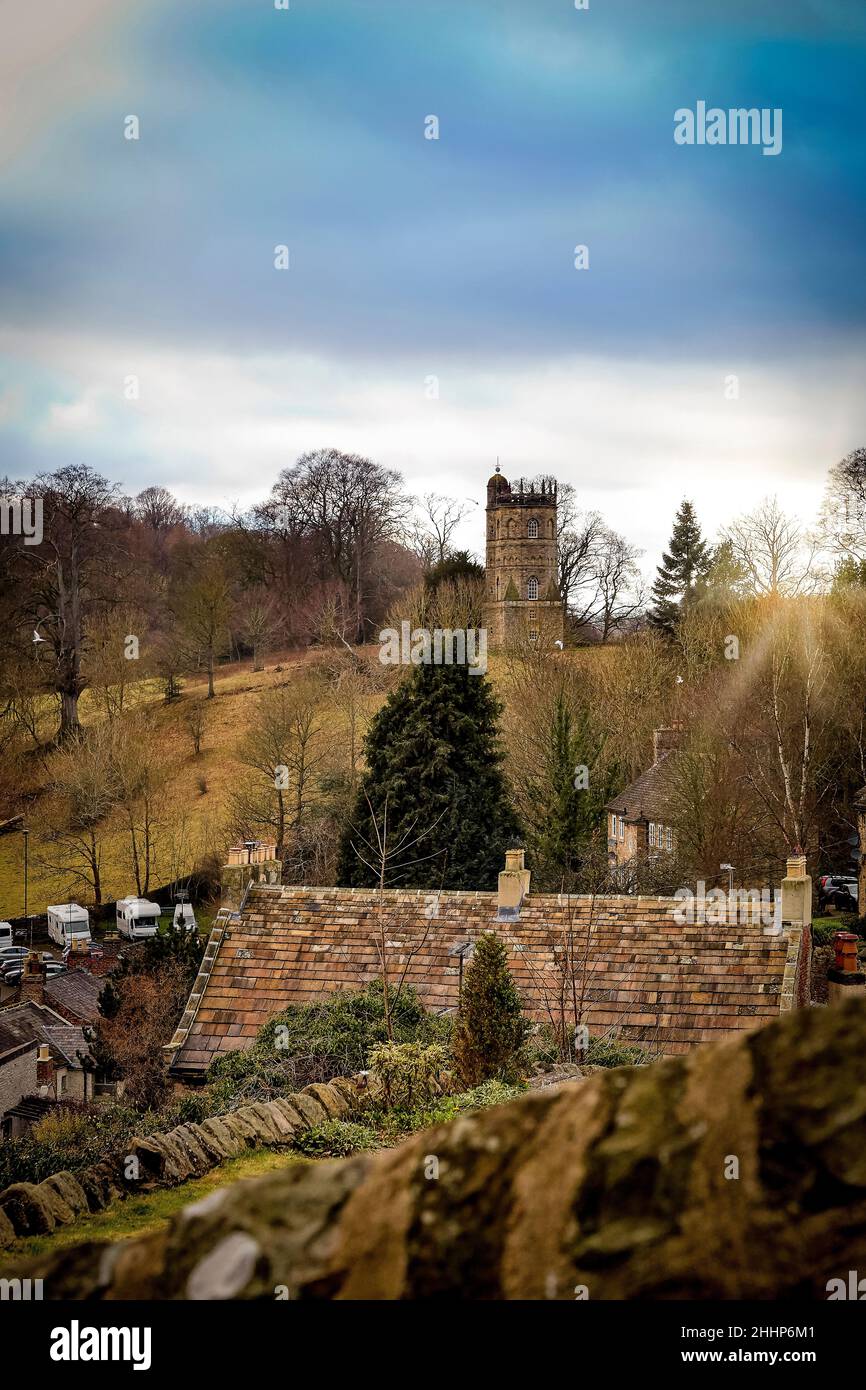 Culloden tower Richmond north Yorkshire Stock Photo - Alamy
