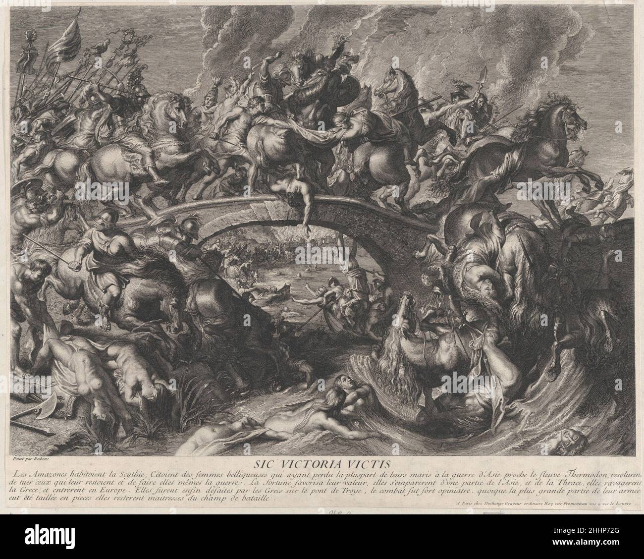 The Battle of the Amazons ca. 1700 Gaspard Duchange. The Battle of the ...