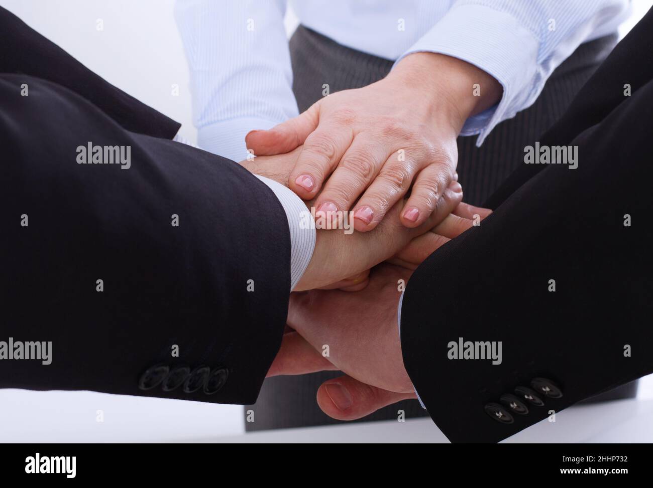 Teamwork business. Team Collaboration Concept Businessman and ...