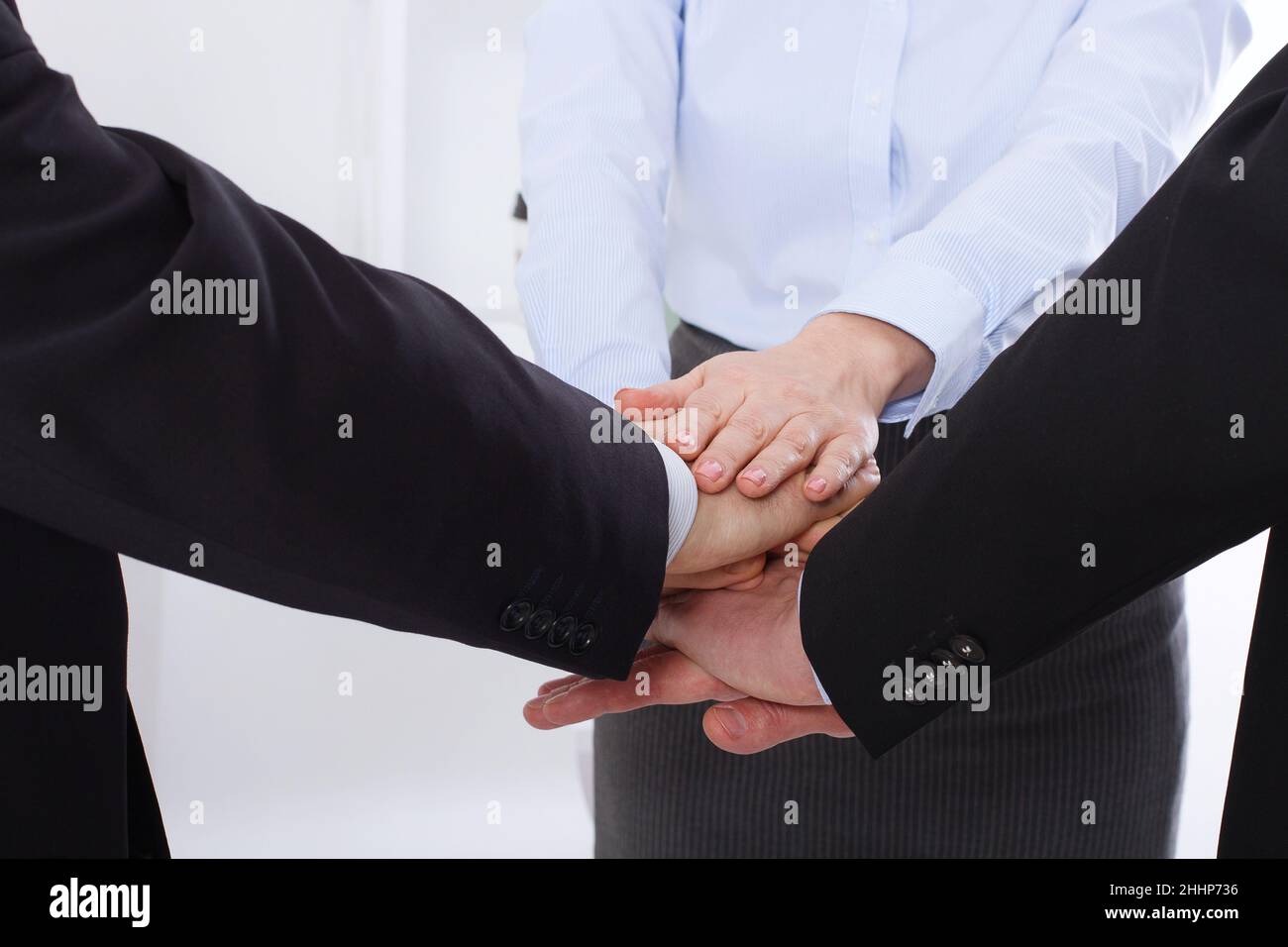 Teamwork business. Team Collaboration Concept Businessman and ...