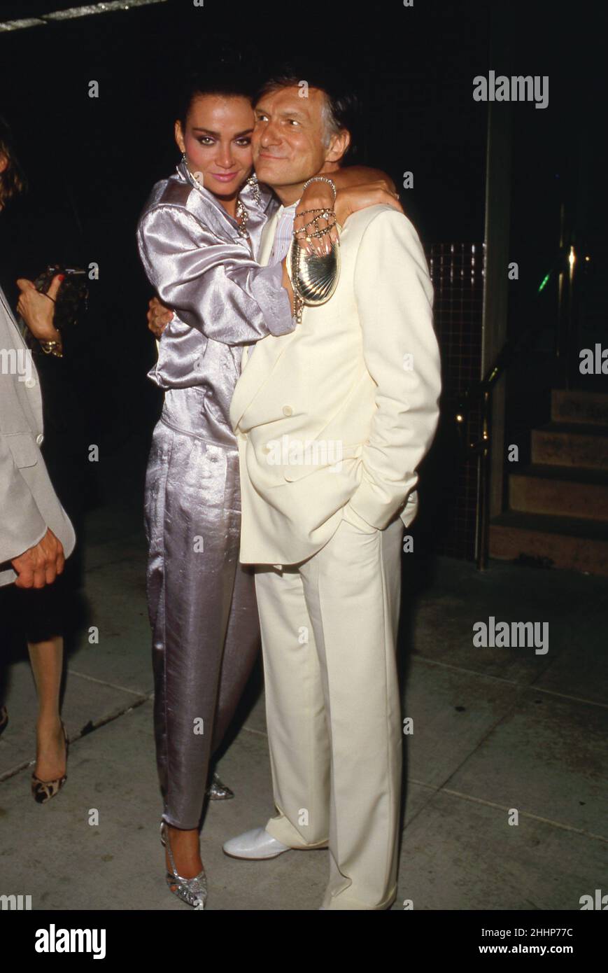 Hugh Hefner and Carrie Leigh Circa 1980's Credit: Ralph Dominguez ...