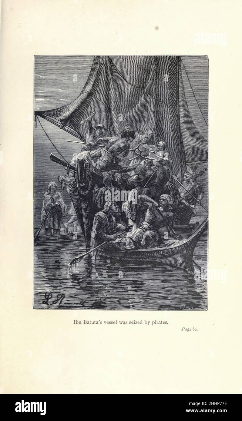 Ibn battuta map hi-res stock photography and images - Alamy