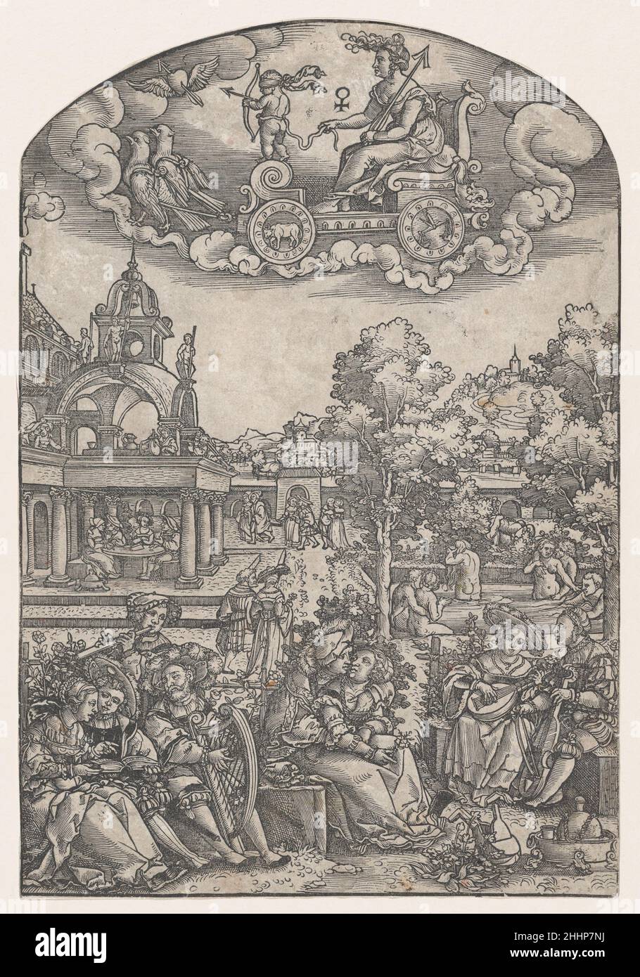 Venus, from The Seven Planets Georg Pencz German. Venus, from The Seven ...