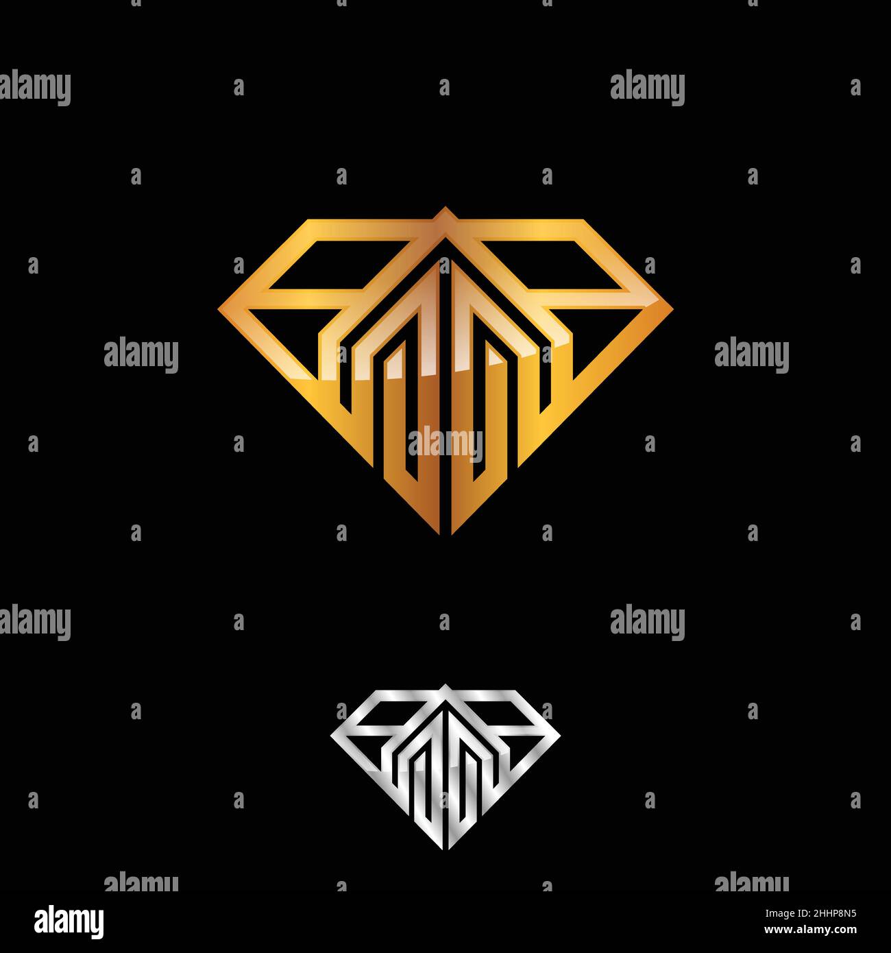 Diamond design logo for construction industry logo icon symbol. Vector ...