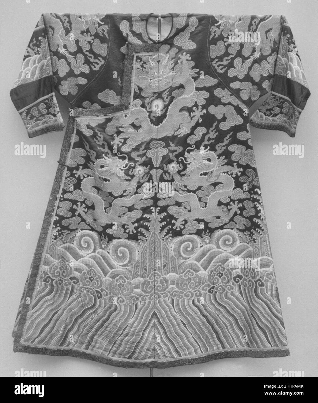 Imperial summer robe Black and White Stock Photos & Images - Alamy