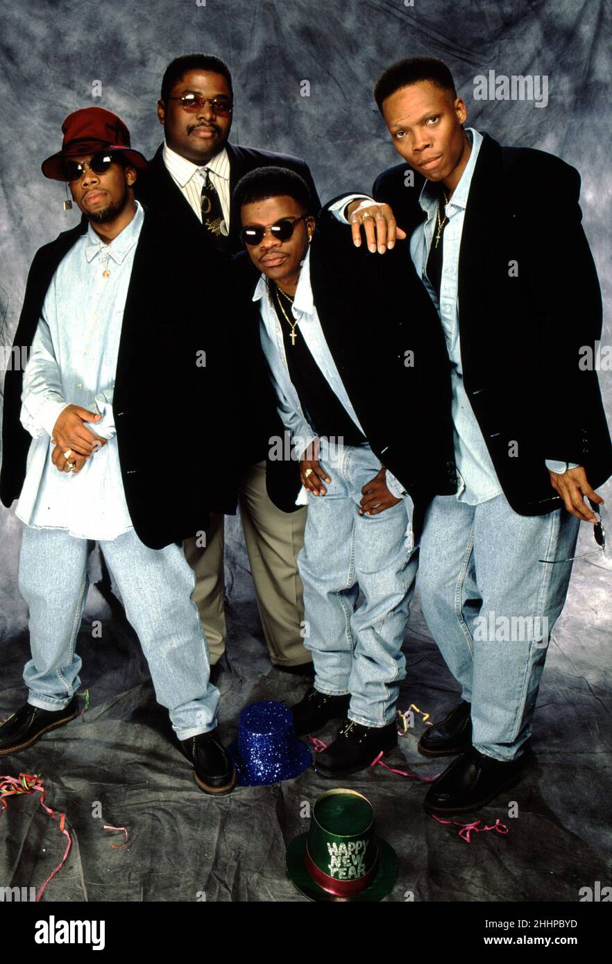 Portrait of Bel Biv Devoe taken in 1991 Credit: Ron Wolfson / Rock ...