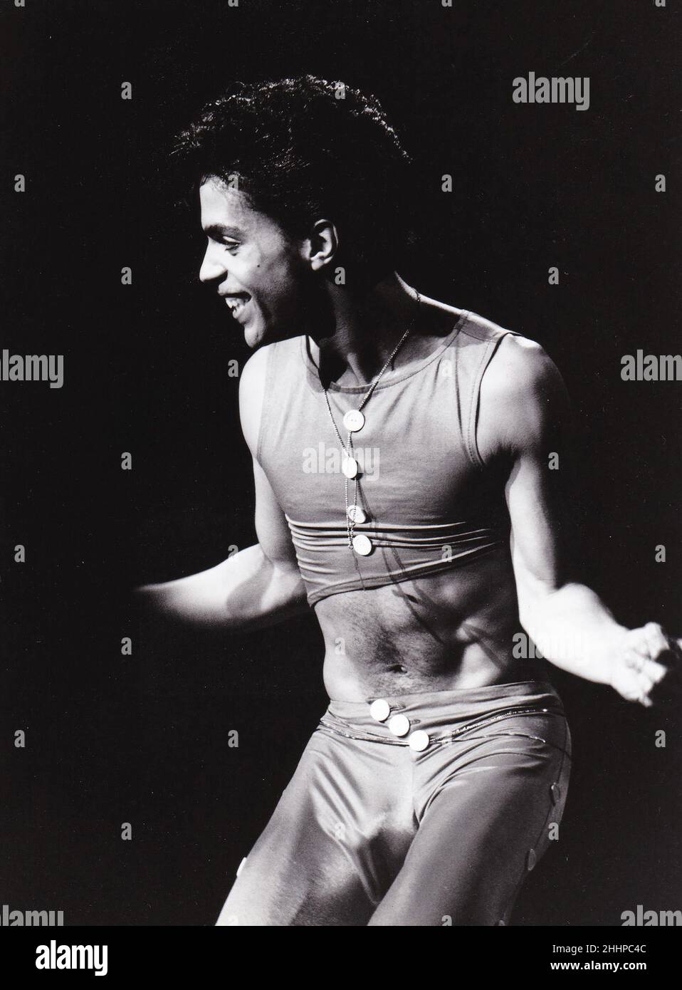 Prince performs in 1986 Credit: Ron Wolfson / Rock Negatives ...