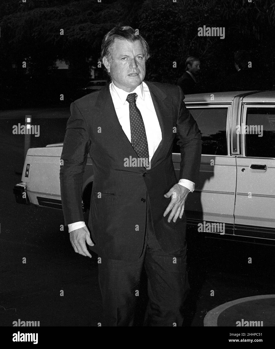 Senator Edward Kennedy out on the town circa 1987 Credit: Ron Wolfson ...