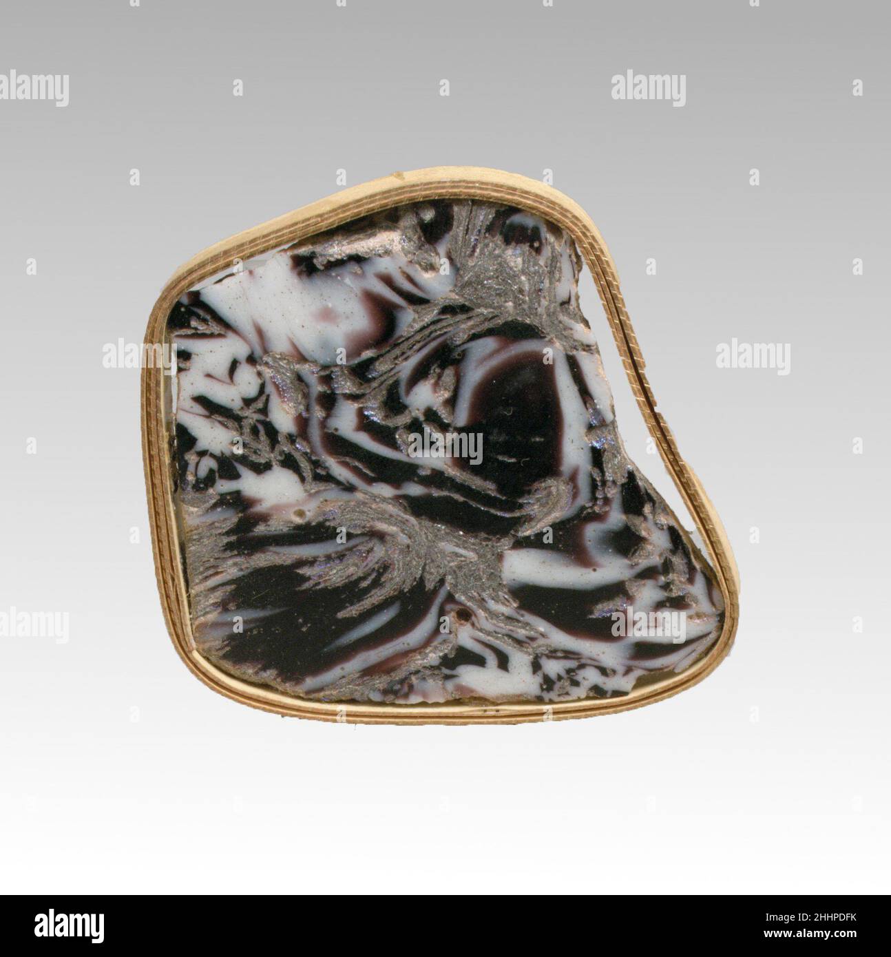 Glass mosaic inlay fragment late 1st century B.C.–early 1st century A.D ...