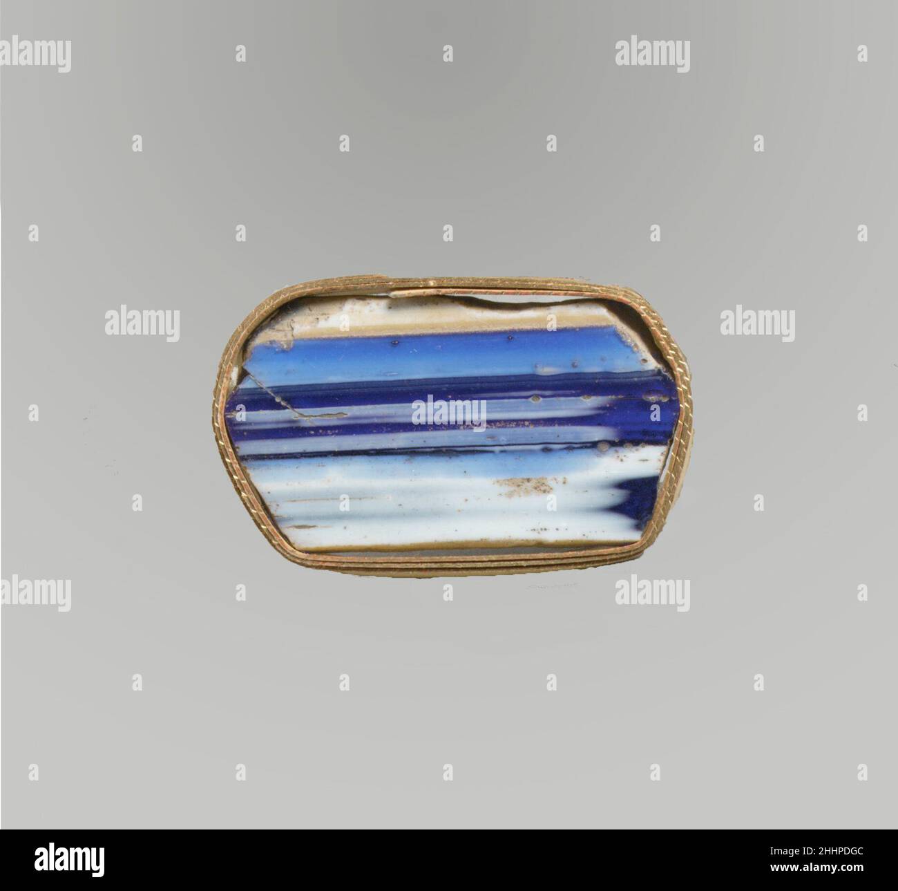 Glass mosaic inlay fragment late 1st century B.C.–early 1st century A.D ...