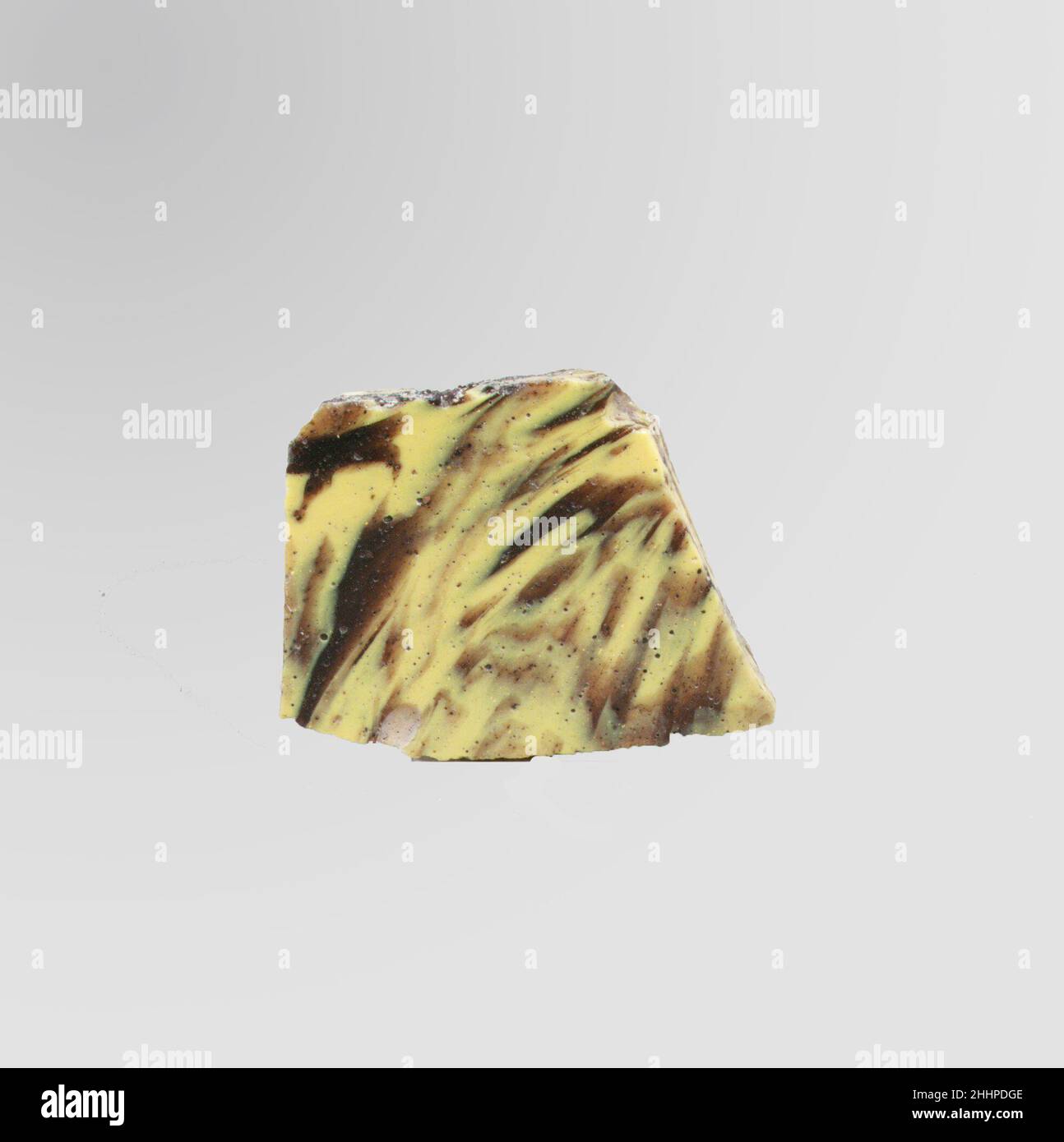 Glass mosaic inlay fragment late 1st century B.C.–early 1st century A.D ...