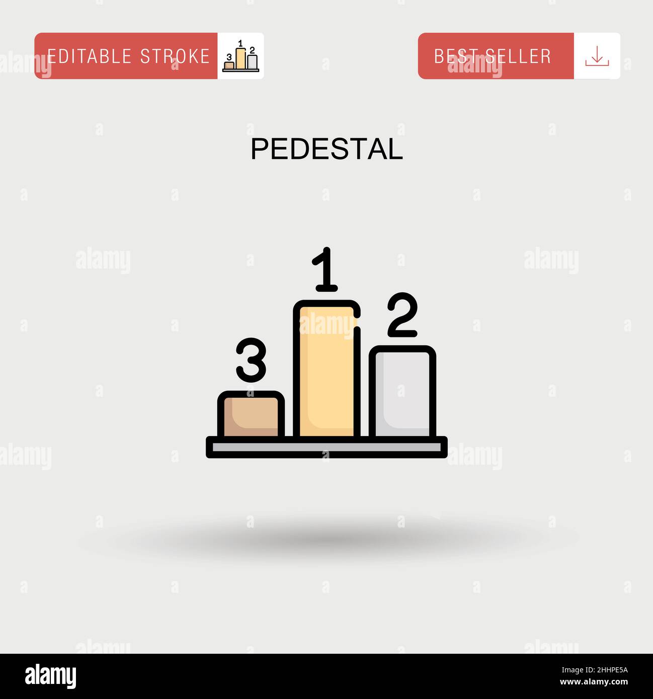 Pedestal mockup Stock Vector Images - Alamy