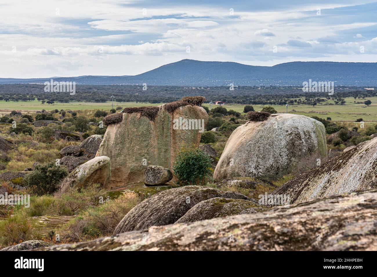 Los Barruecos Natural Monument, Malpartida de Caceres, Extremadura in ...