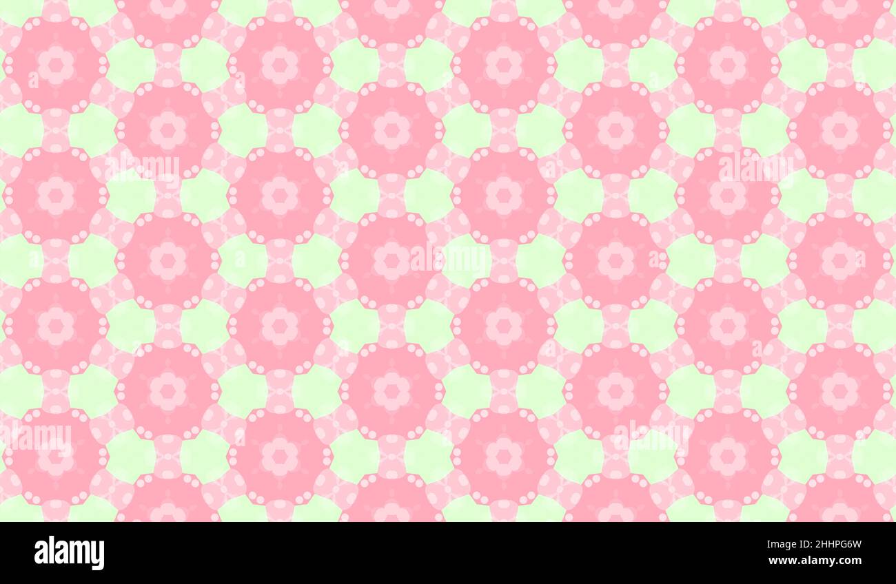 Seamless abstract texture, pattern in pink and yellow-green color Stock ...