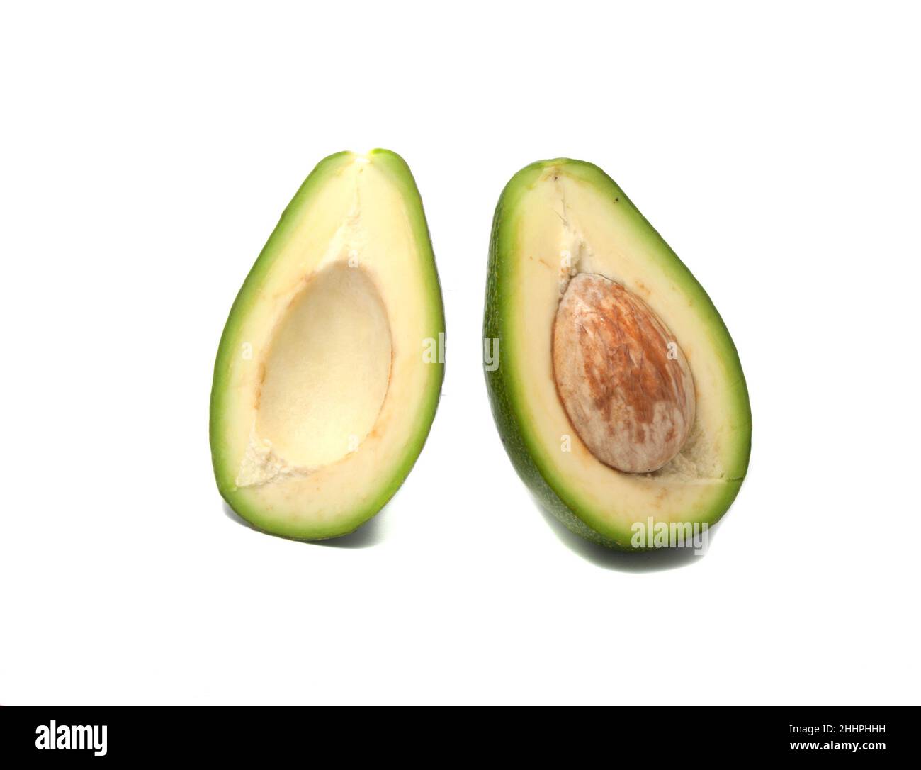 Avocado green fruit exotic isolated in the white Stock Photo - Alamy