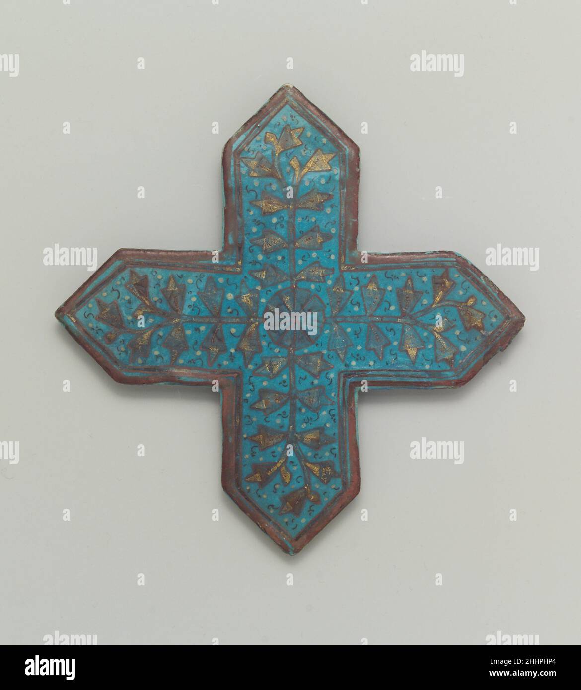 Cross-Shaped Tile second half 13th–early 14th century This cross-shaped ...