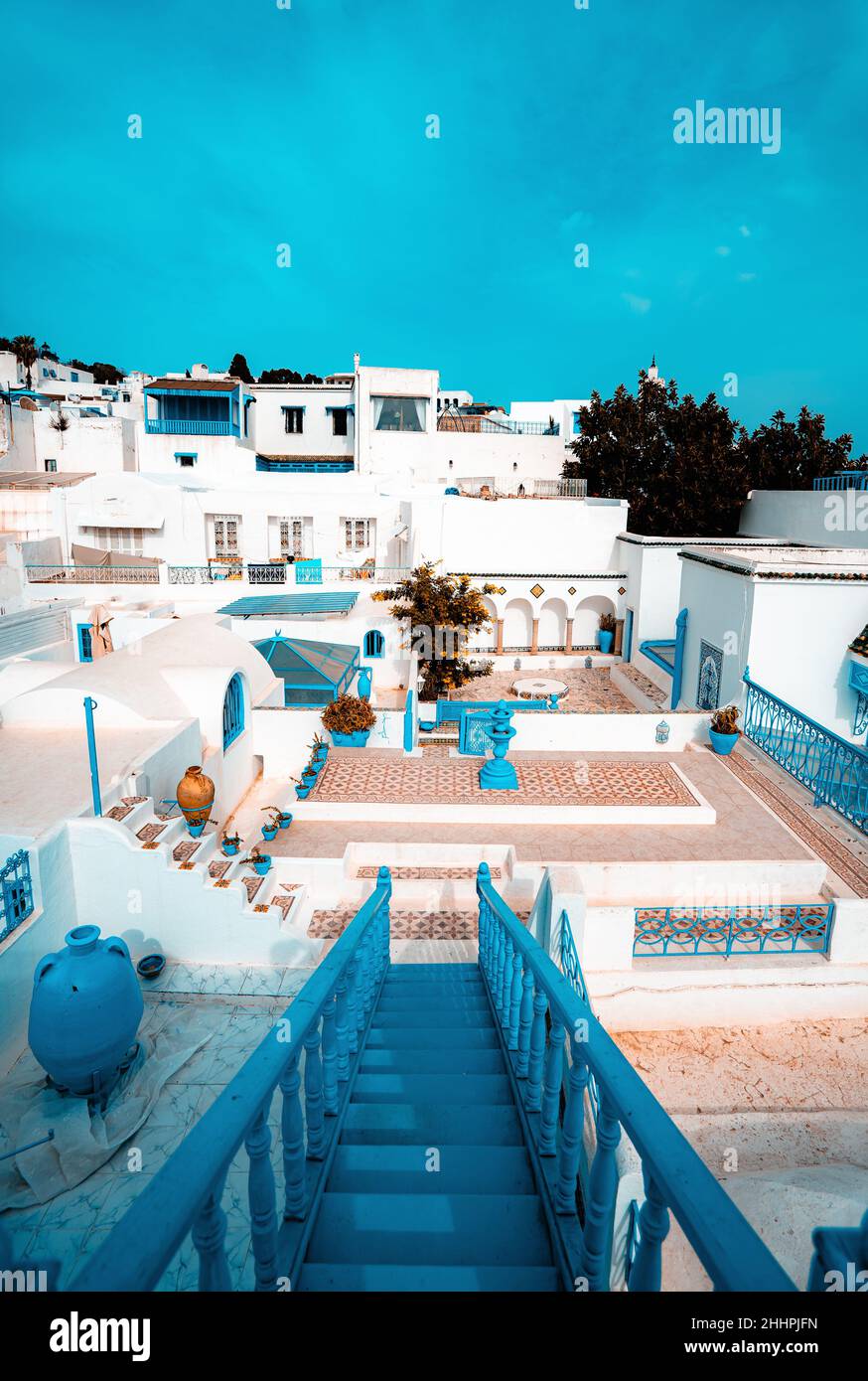 Sidi bou said view hi-res stock photography and images - Alamy