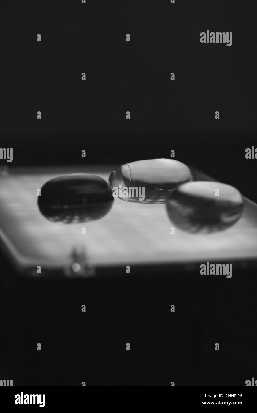 Abstract blue led light Black and White Stock Photos & Images - Alamy