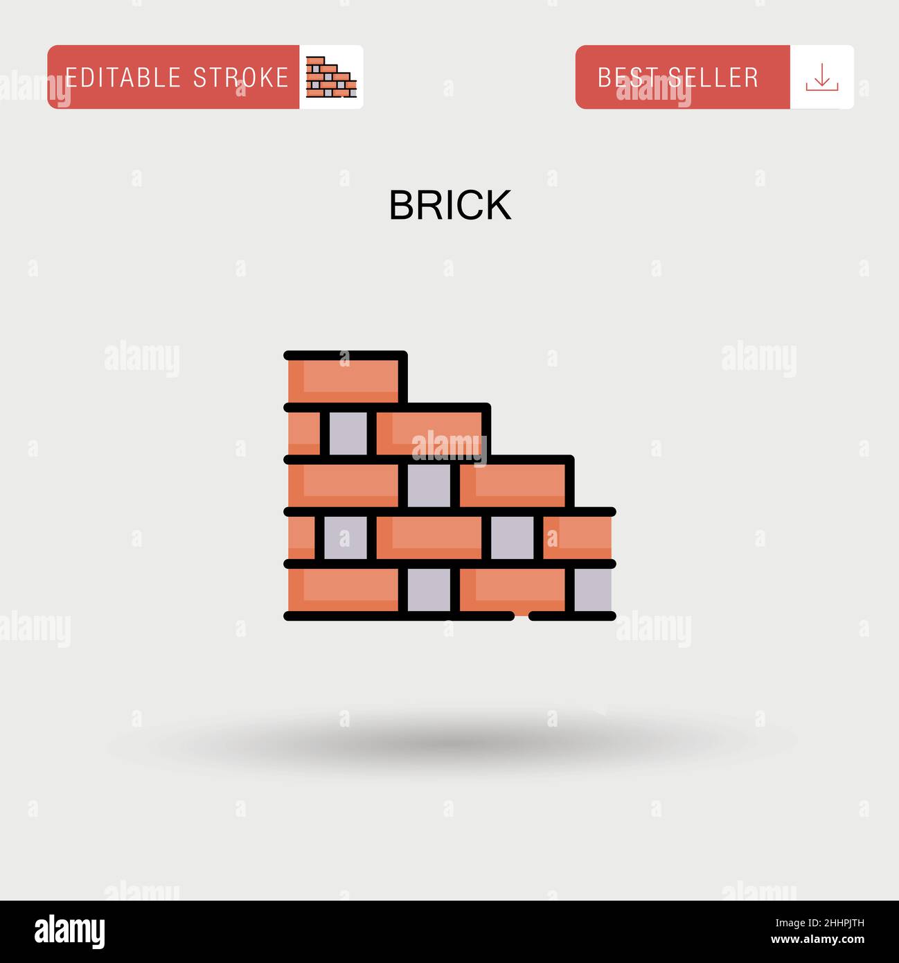 Old house brickwork Stock Vector Images - Alamy