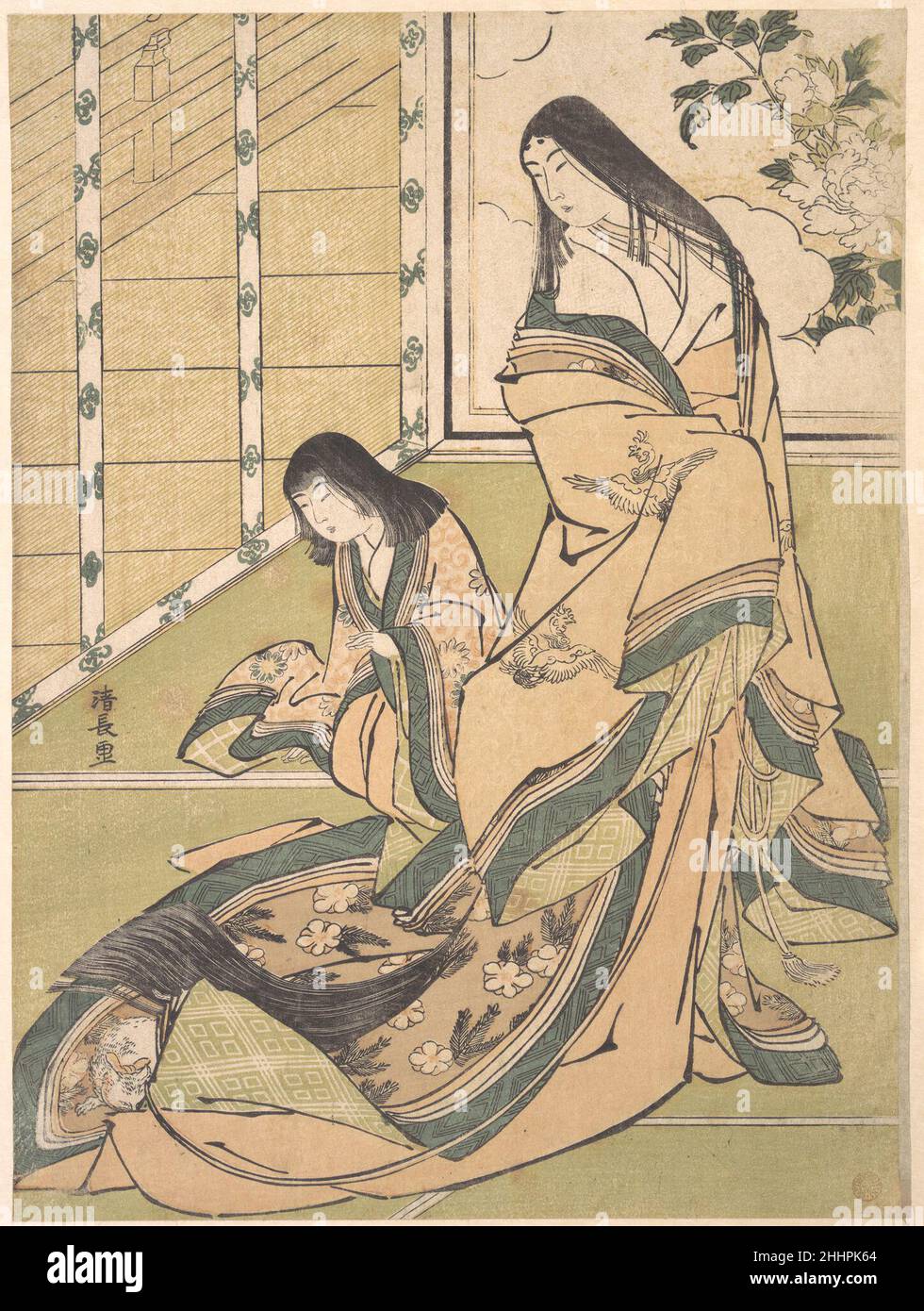 The Third Princess (Onna San no Miya) ca. 1781–89 Torii Kiyonaga ...