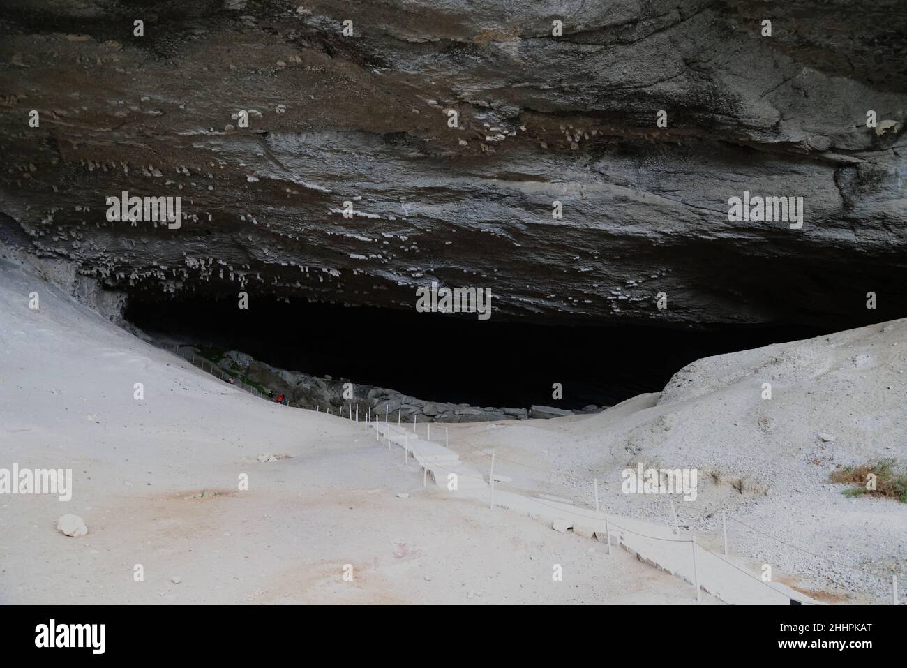 Cueva del Milodon Natural Monument, Cile Stock Photo - Alamy