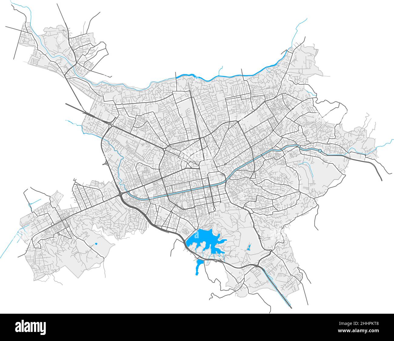 Tirana map hi-res stock photography and images - Alamy