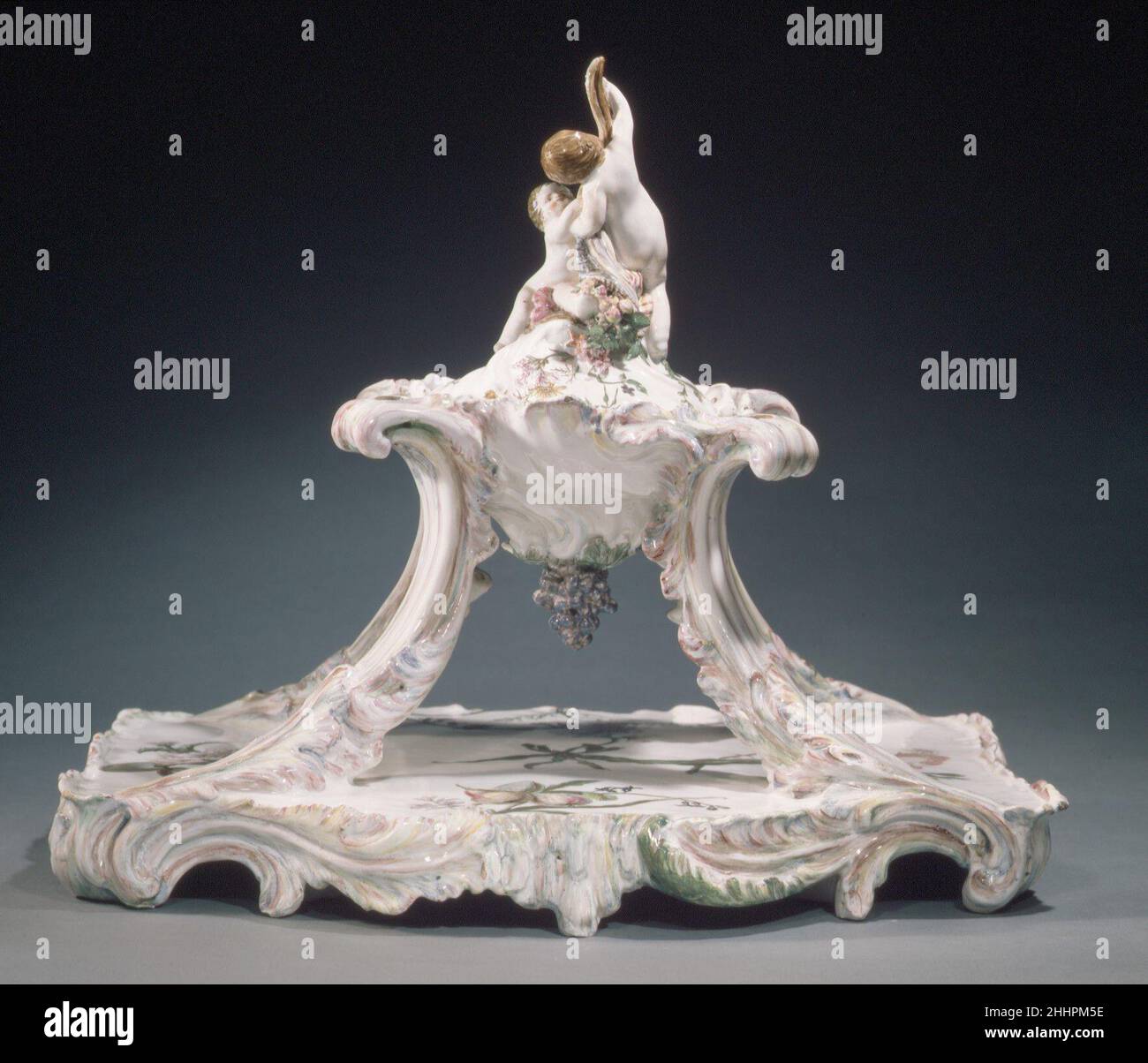 Centerpiece ca. 1755–60 French, Marseilles Faience, or tin-glazed and ...