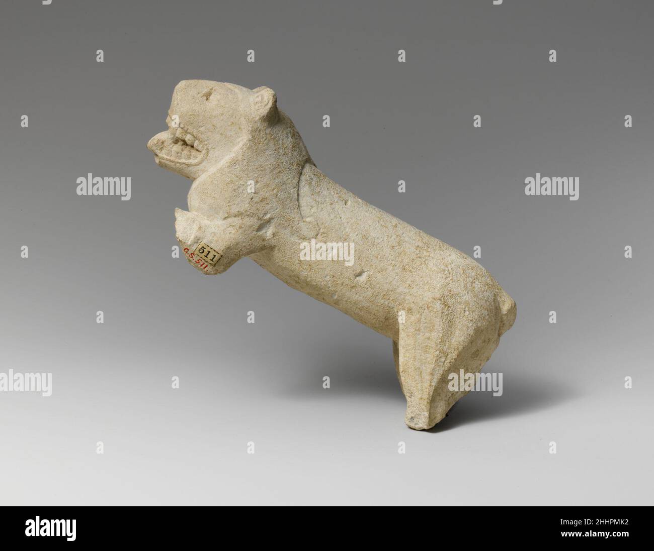 Limestone statuette of a lion late 6th–early 5th century B.C. Cypriot ...