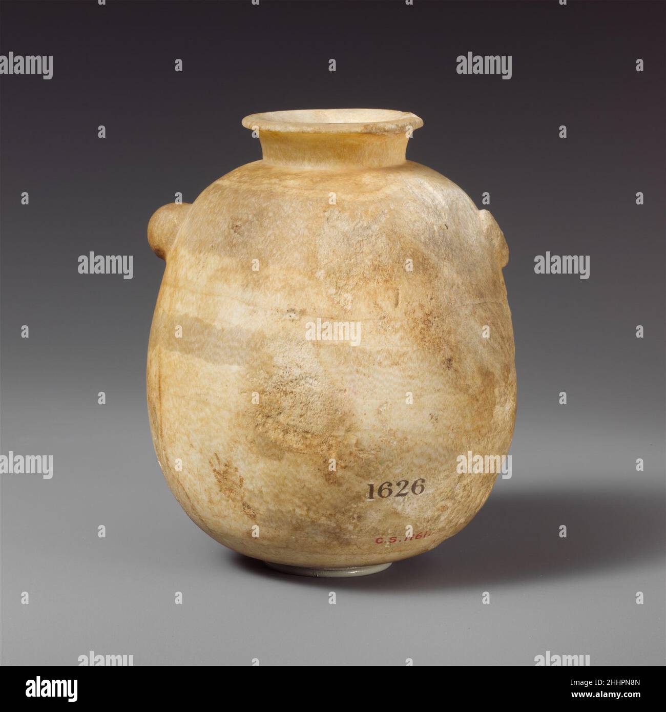 Alabaster alabastron (perfume vase) 6th–5th century B.C. Cypriot The ...