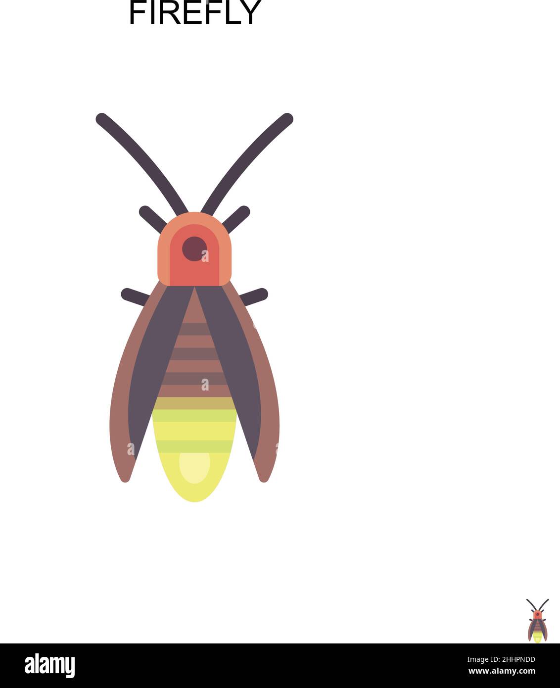 Bugs glowing firefly Cut Out Stock Images & Pictures - Alamy