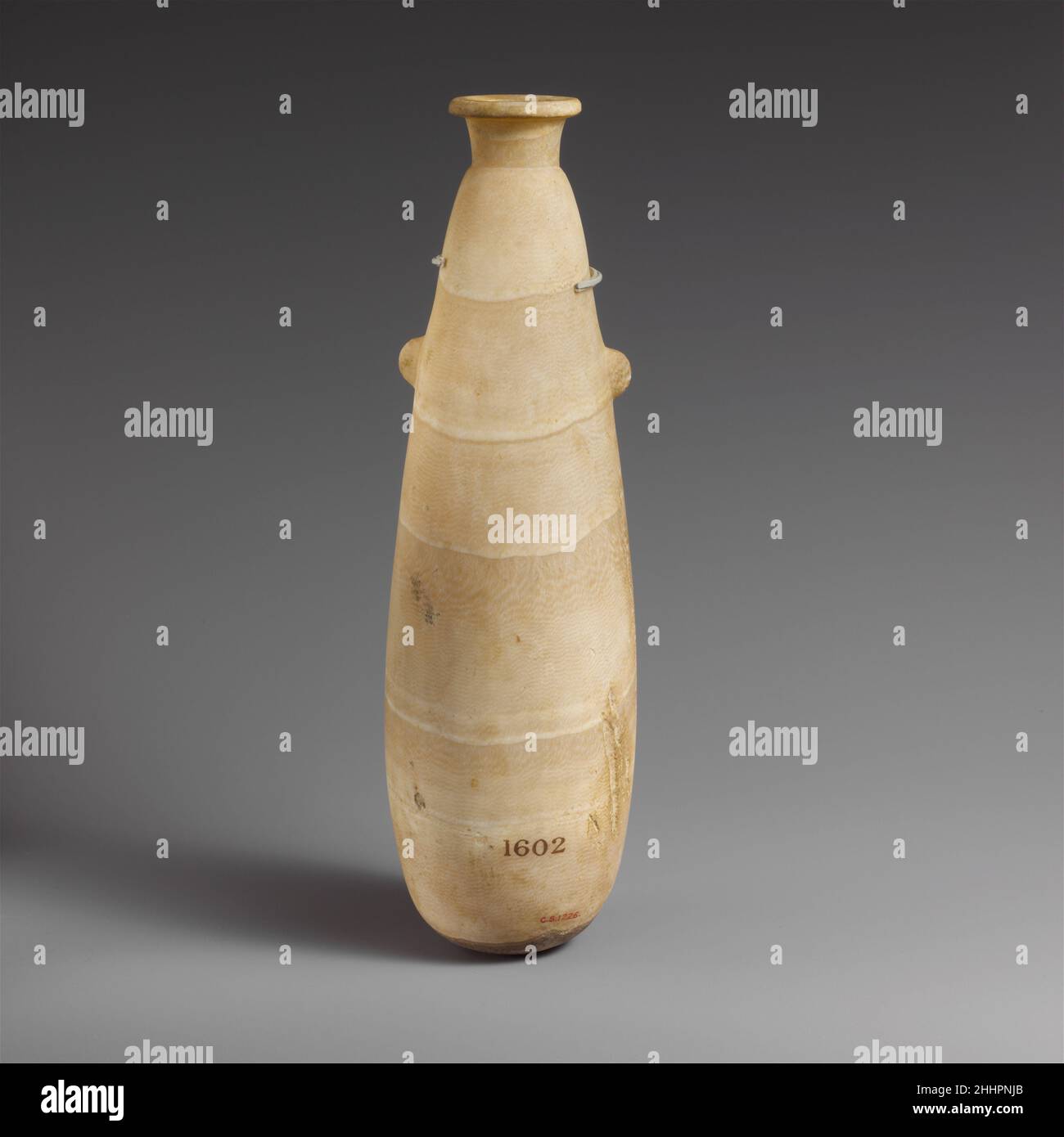Alabaster alabastron (perfume vase) 6th–4th century B.C. Cypriot The ...