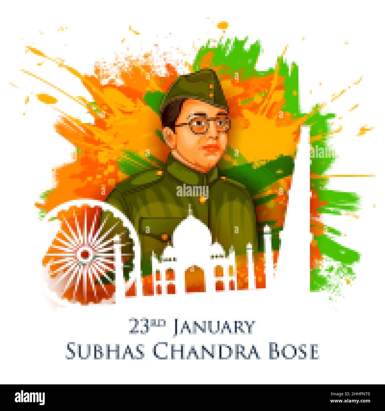 Netaji Subhash Chandra Stock Vector Images - Alamy