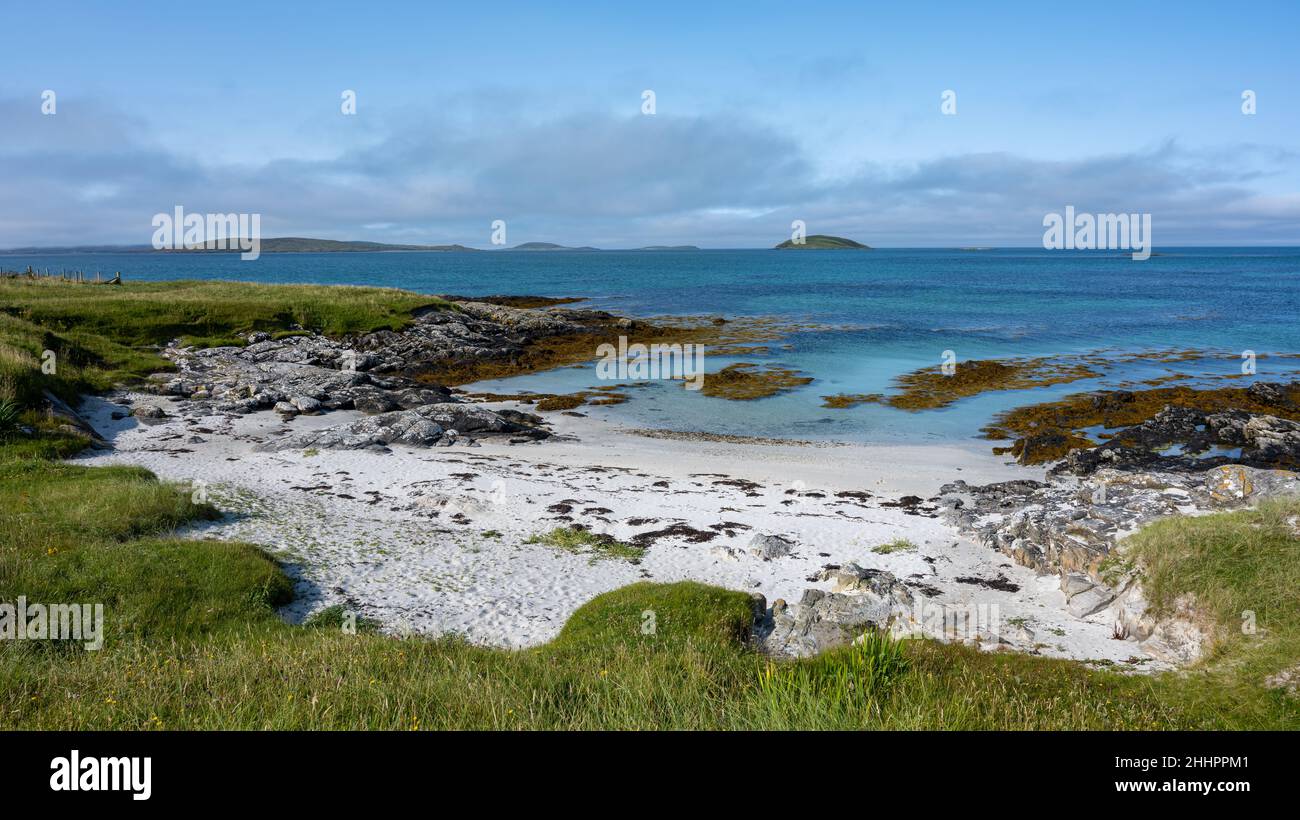 Eriskay Beach near the coastal village of Balla Stock Photo - Alamy