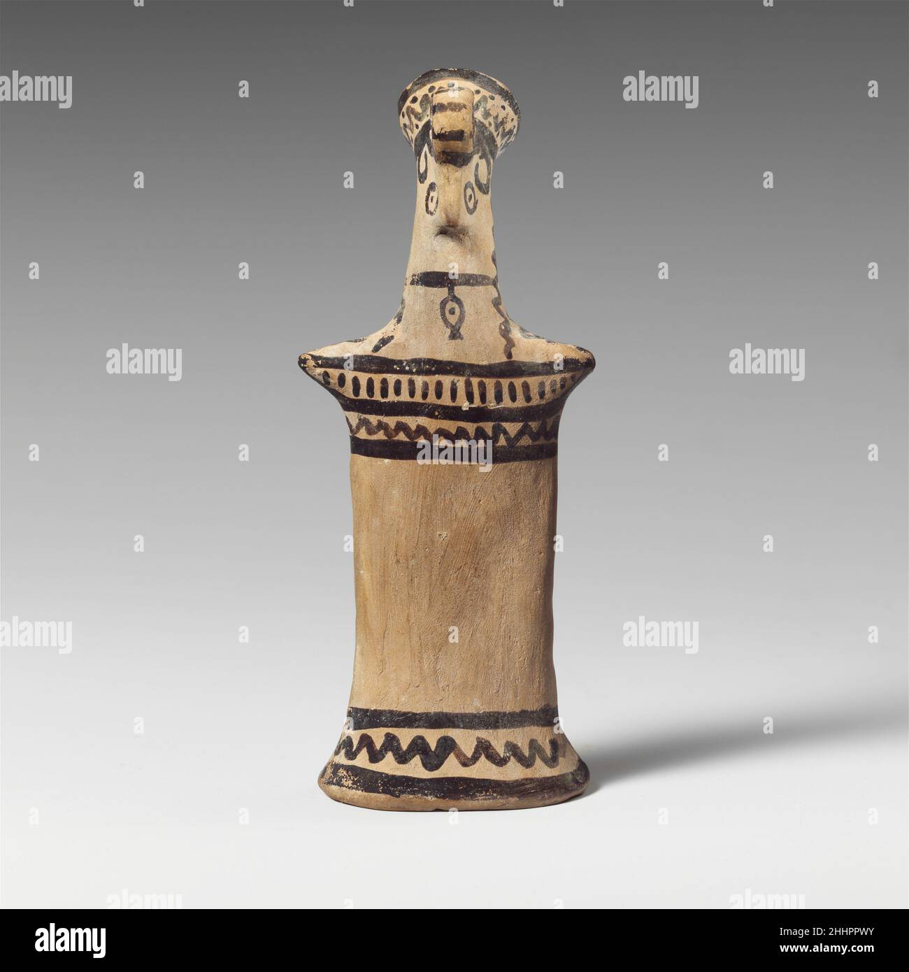 Terracotta statuette of a goddess 6th century B.C. Greek, Boeotian The ...