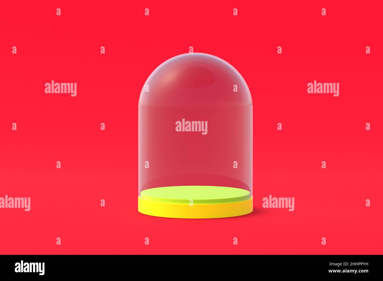 Empty dome glass display hi-res stock photography and images - Alamy