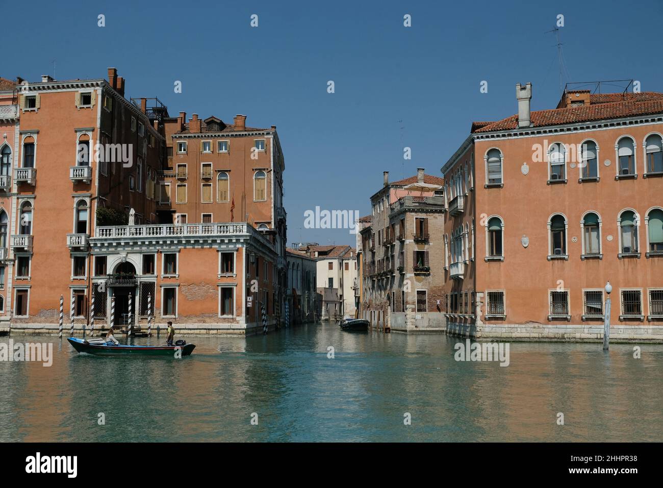 A view of Venice during lockdown caused by coronavirus disease Stock ...