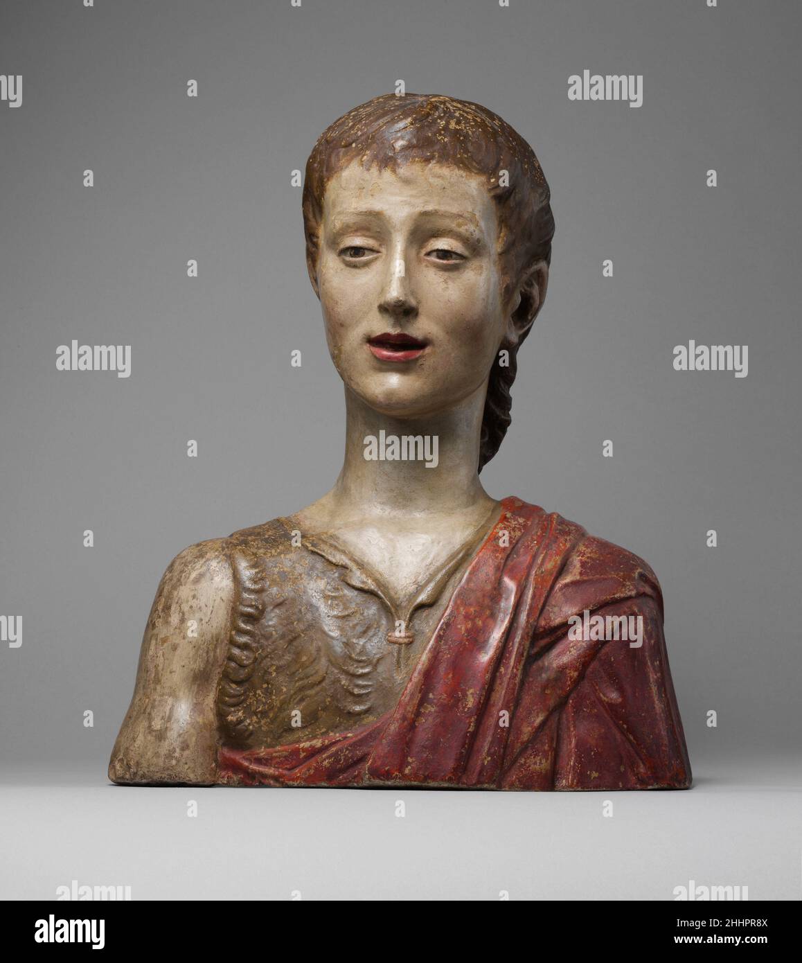 Saint John the Baptist last quarter 15th century Follower of Mino da ...