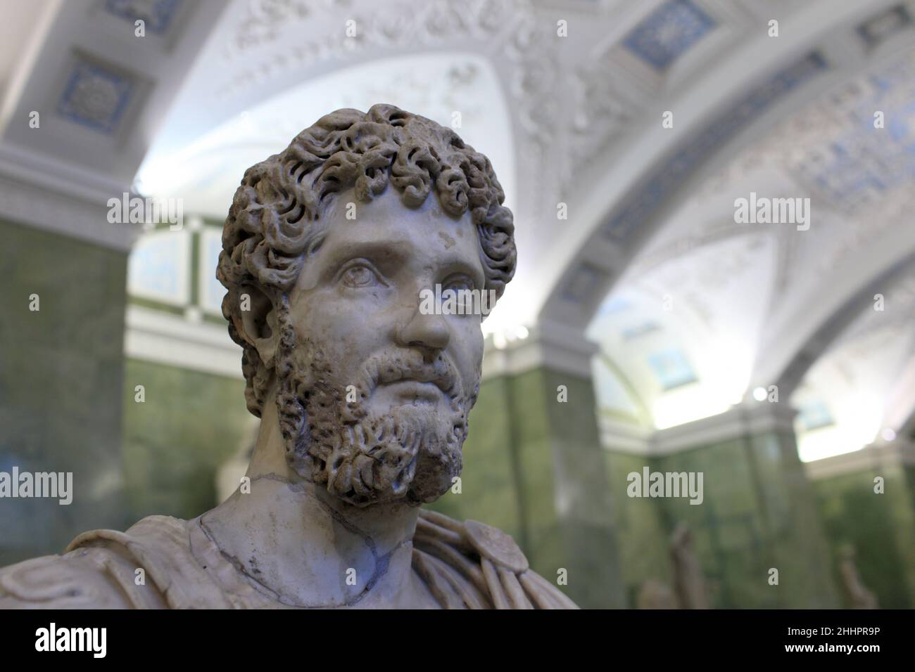 Bust of Septimius Severus, Art of Ancient Rome, marble, 3rd cen. AD ...